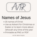 Names of Christ Printable – Heavenly Reminder Gifts